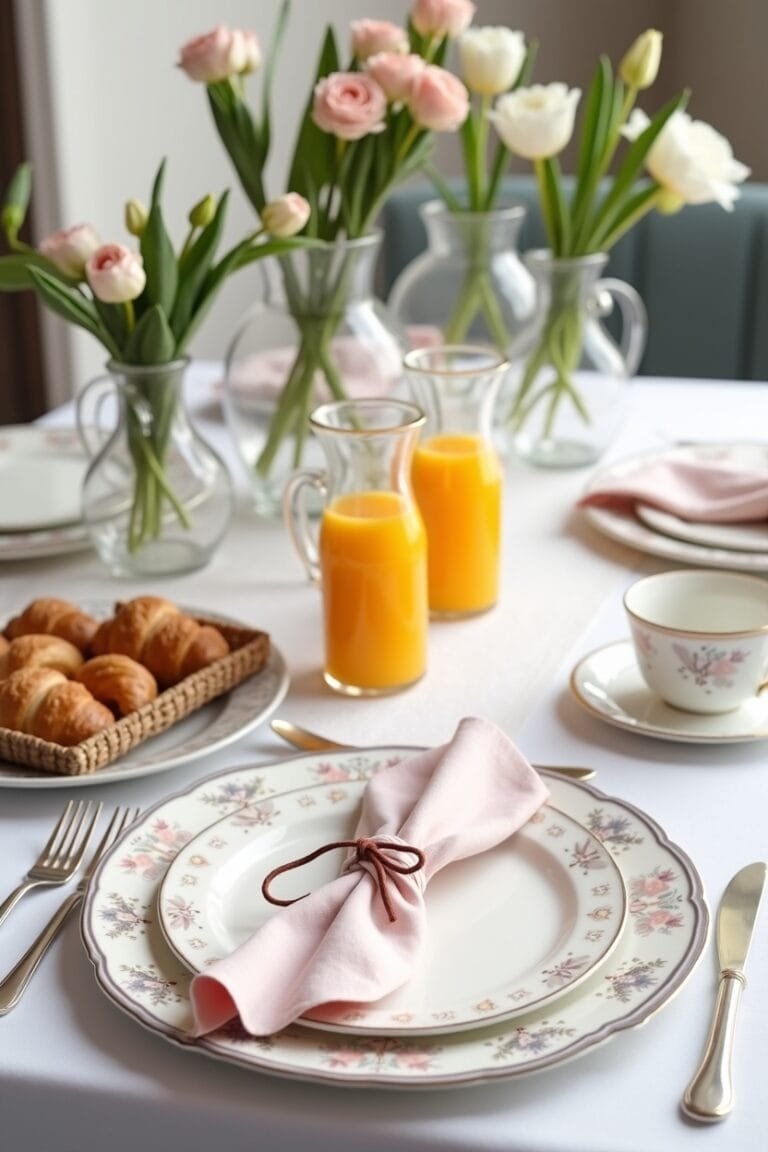 15 Breakfast Table Setting Ideas - Homey Styles