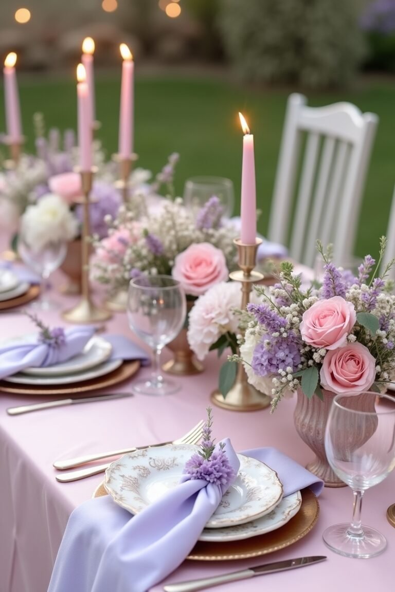15 Blush Pink Table Setting Ideas - Homey Styles