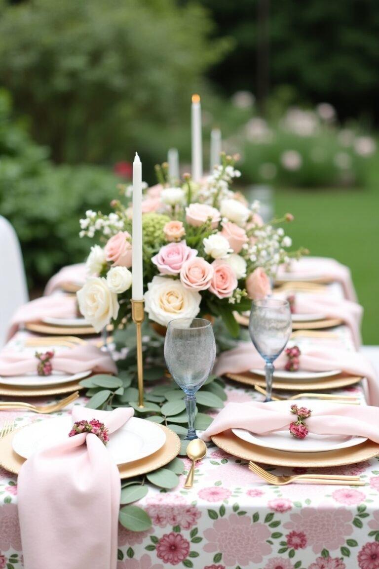 15 Blush Pink Table Setting Ideas - Homey Styles