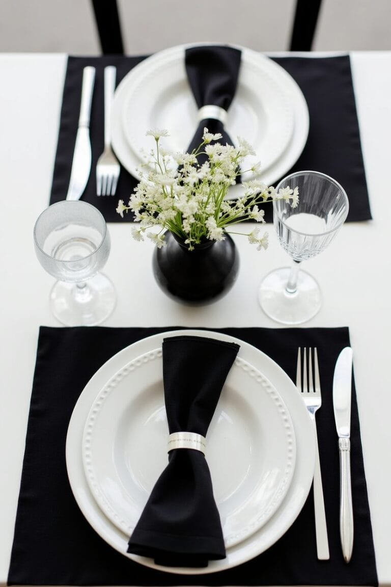 18 Table Setting Ideas For 2 People - Homey Styles