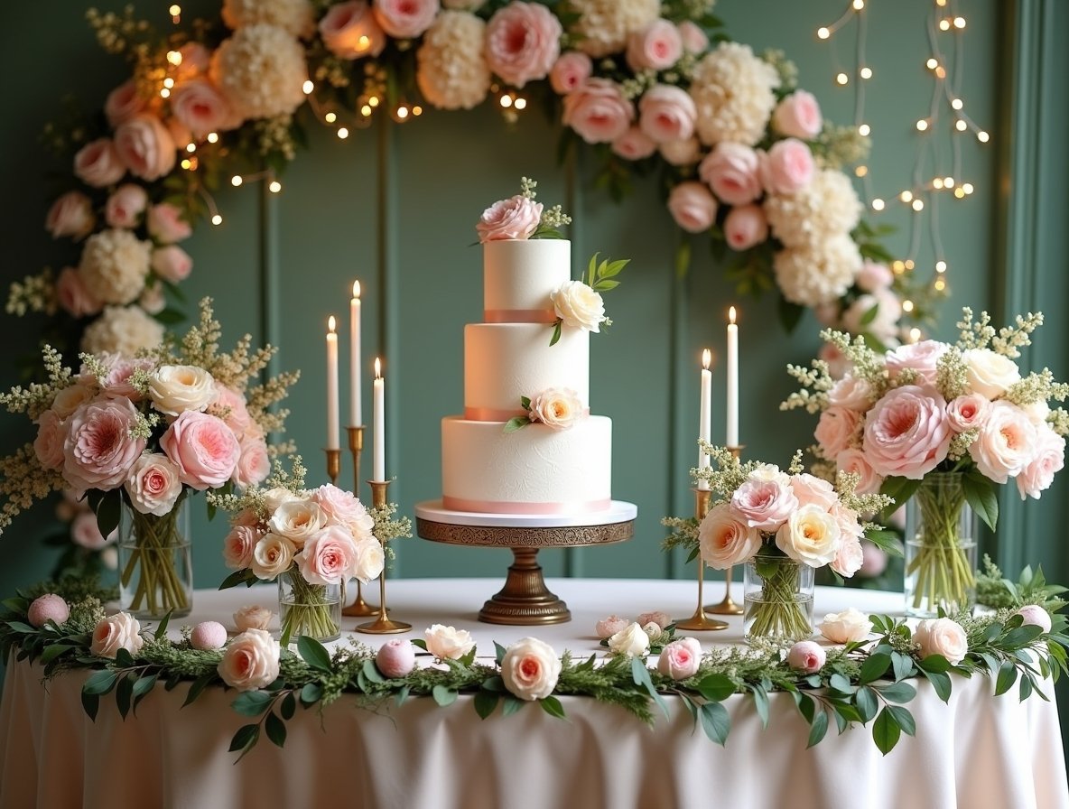 20 Best Cake Table Decoration Ideas - Homey Styles